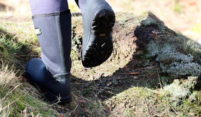 Muds Original Mid, Mens 3/4 Welly in Green | Wellies.com