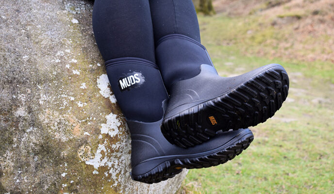 Muds Original Mid, Mens 3/4 Welly in Green | Wellies.com
